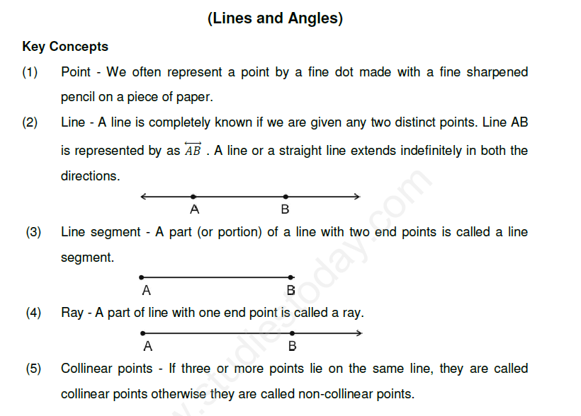 CBSE Class 9 Mathematics Lines and Angles Assignment Set F